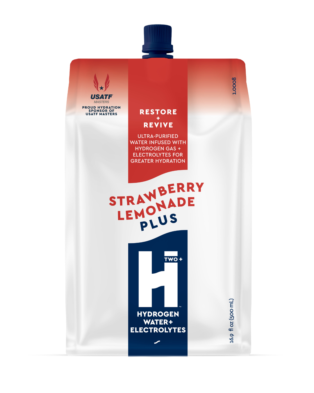 HTWO Hydrogen Water Plus Strawberry Lemonade – Performance Hydration | HTWO