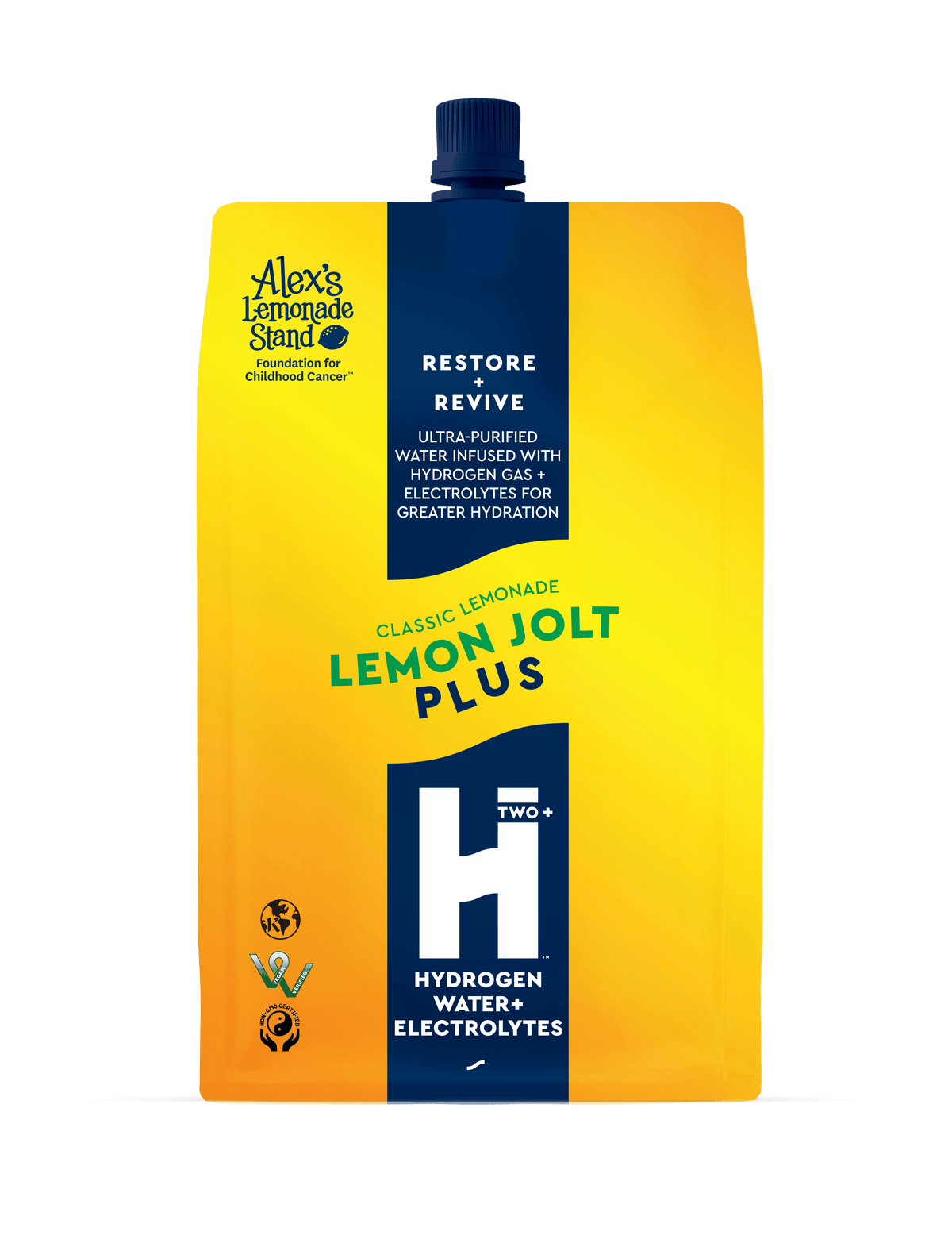 HTWO Hydrogen Water Plus Lemonade – Performance-Enhancing Hydration | HTWO