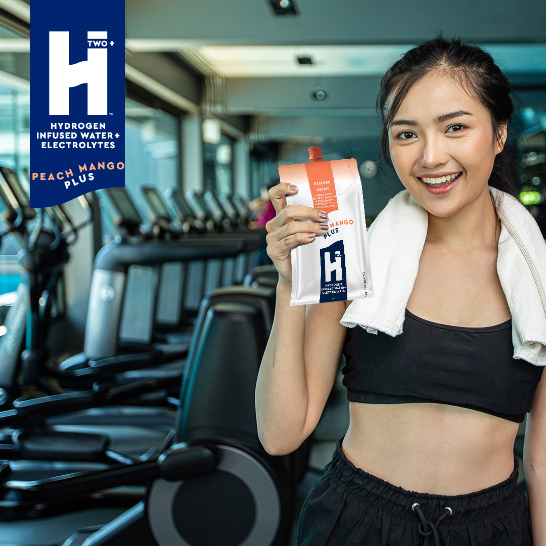 HTWO Hydrogen Water Plus Peach Mango – Performance-Enhancing Hydration ...