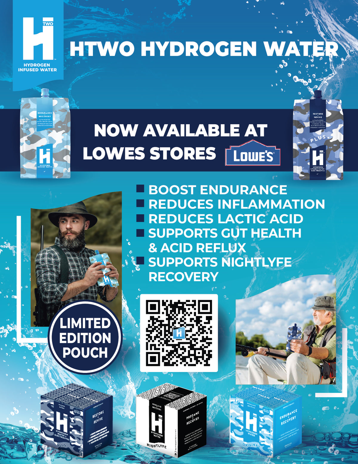 HTWO Hydrogen Water Plus – Performance-Enhancing Hydration | HTWO